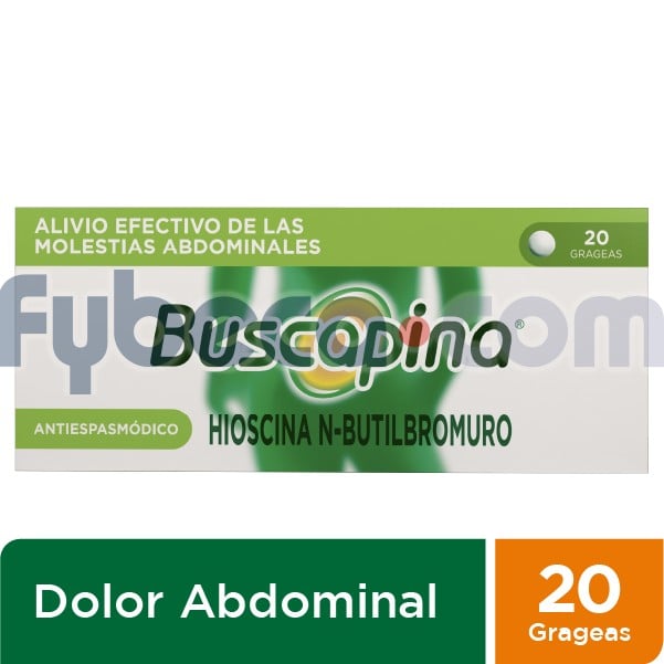 Buscapina Otc Grags. 10 Mg. C/20 Suelta | Fybeca