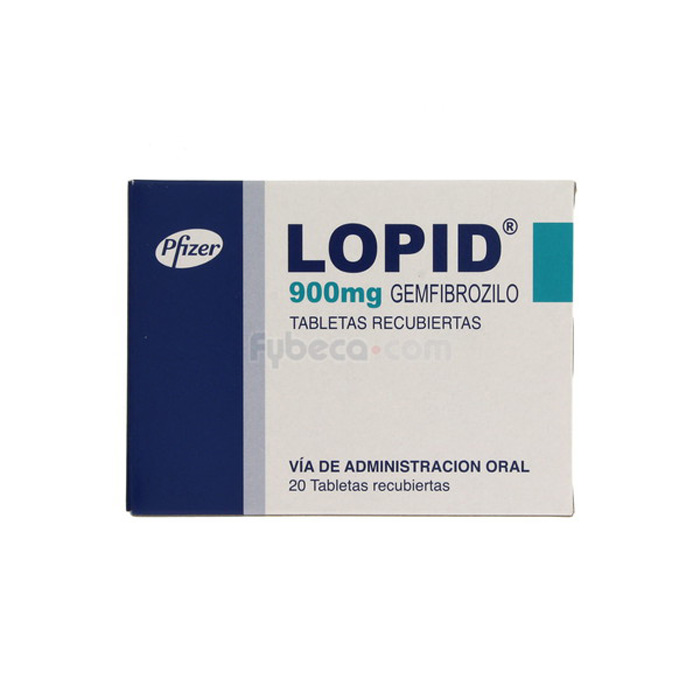 Lopid Tabs. 900 Mg. C/20 Suelta | Fybeca