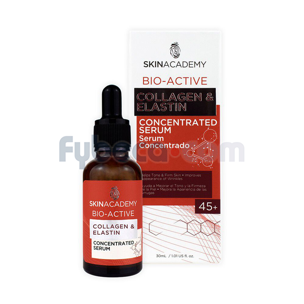 Serum Concentrado Bio-active Collagen & Elastin 30 Ml Unidad | Fybeca