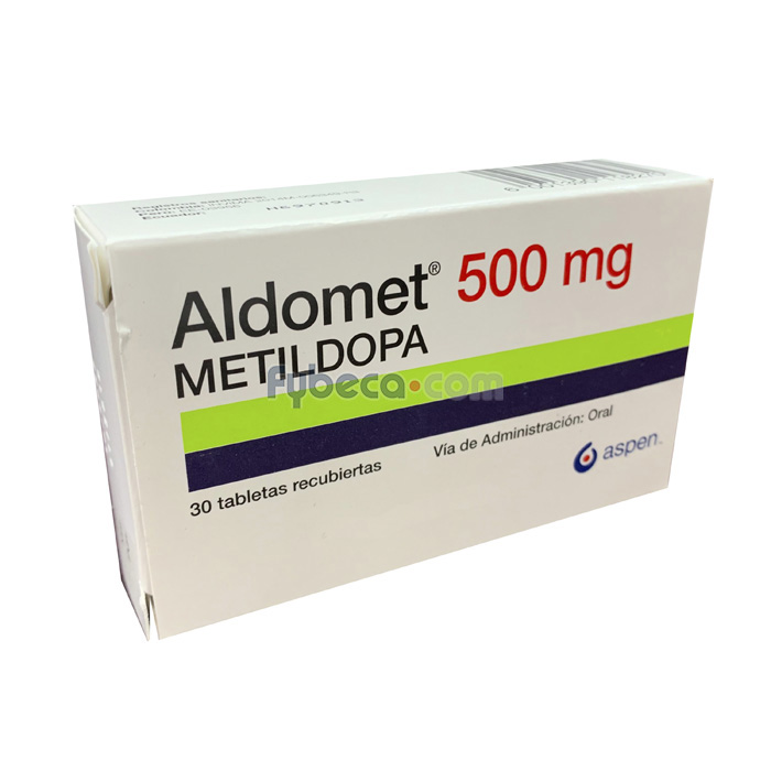 Aldomet Tabs. 500Mg C/30 - Suelta | Fybeca