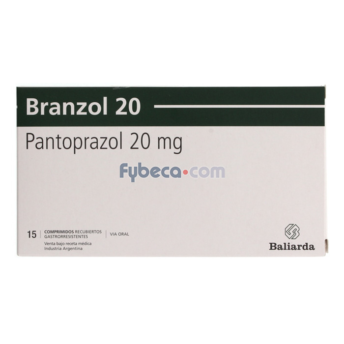 Branzol 20 Mg por Unidad | Fybeca