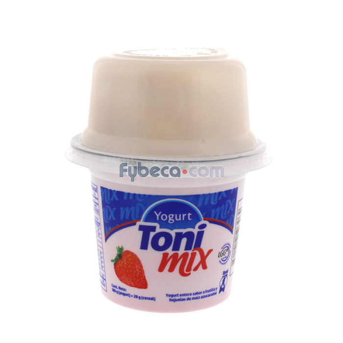 Yogurt Bebible Toni Mix Frutilla 190 Ml Unidad | Fybeca