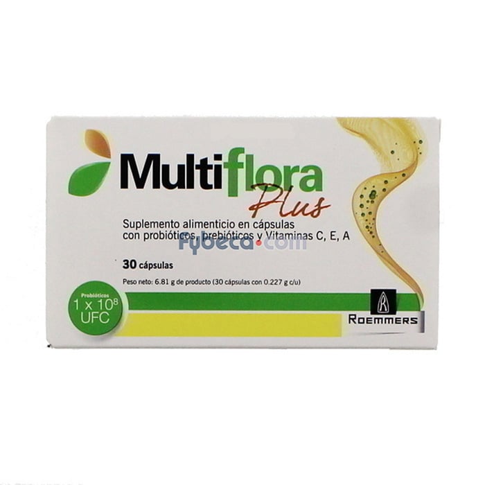 Multiflora Plus Capsulas C/30 Suelta | Fybeca