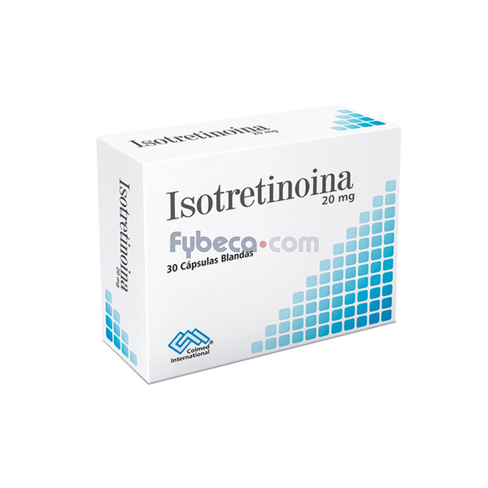 Isotretinoina 20 Mg Caps. C/30 Suelta | Fybeca