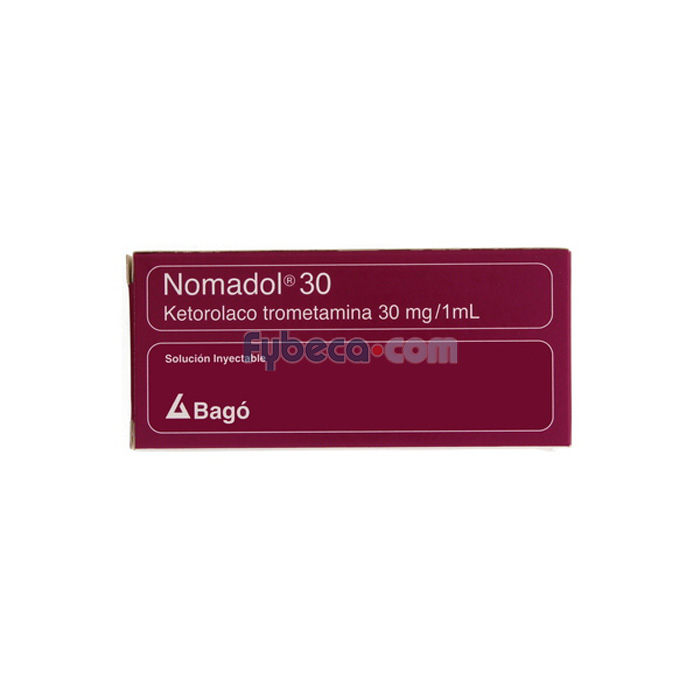 Nomadol Cja X 1 Amp 30Mg/1Ml Sol. Iny. | Fybeca