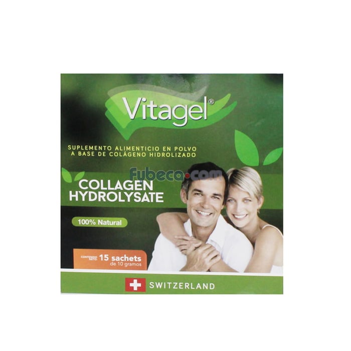 Vitagel Colageno Sachets 10Gr C/15 Suelta | Fybeca
