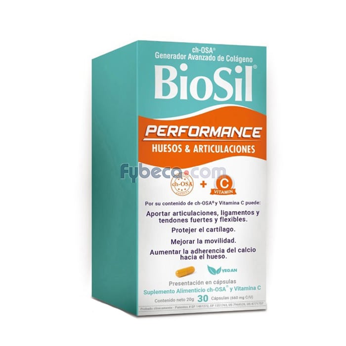 Biosil Performance 30 Cap | Fybeca