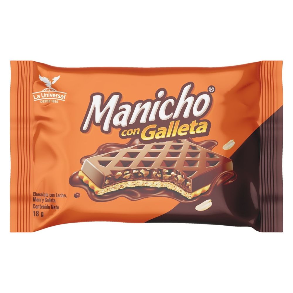 Chocolate Manicho Con Galleta 20 | Fybeca