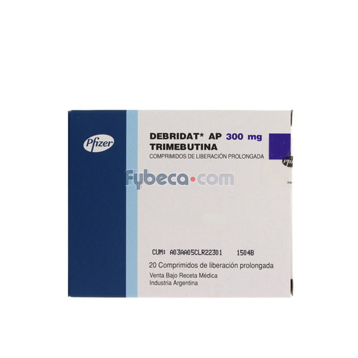 Debridat Comp. 300 Mg C/20 Suelta | Fybeca