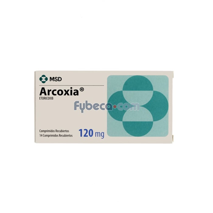 Arcoxia 120 Mg Blíster Unidad | Fybeca