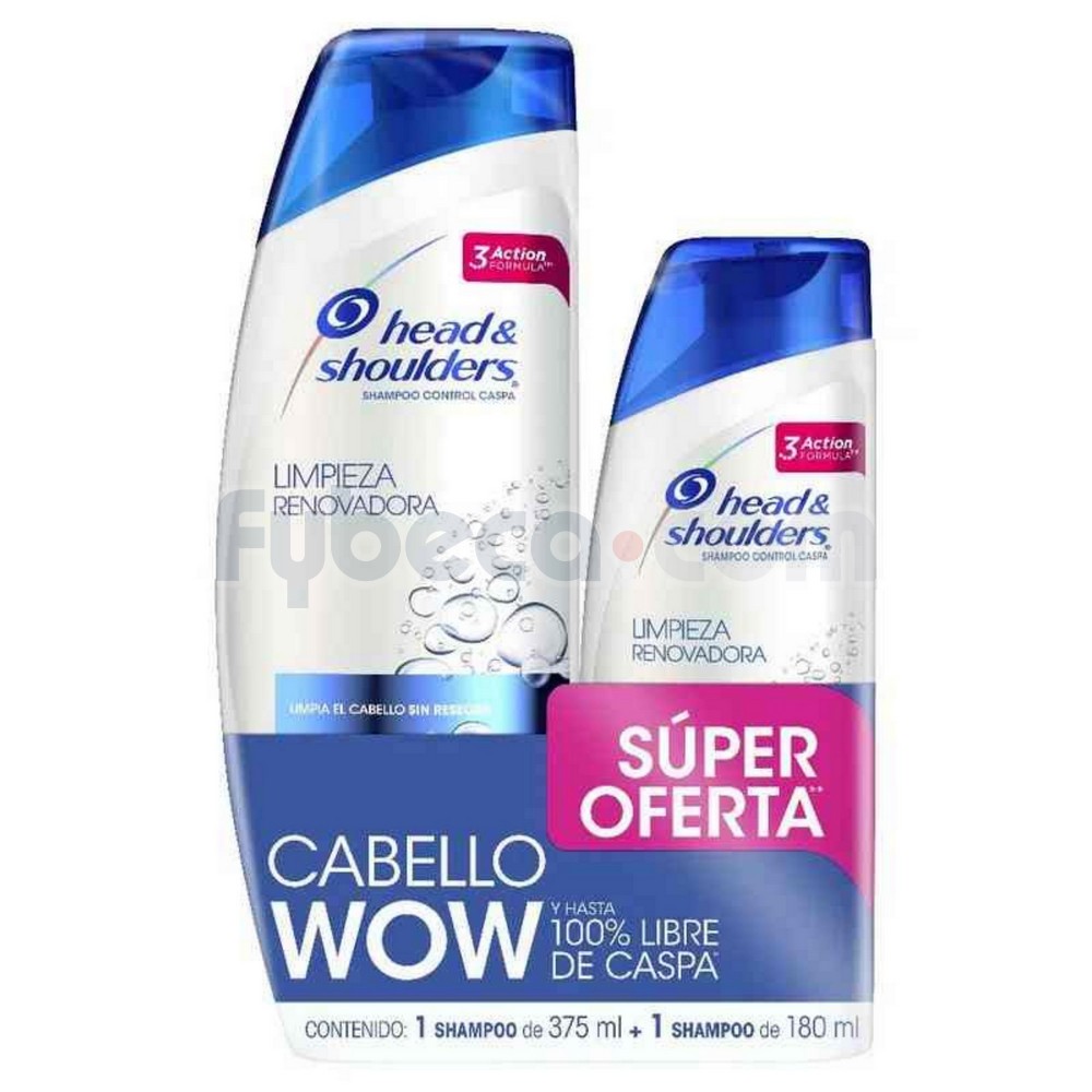 Shampoo Control Caspa Cabello WOW - Fybeca