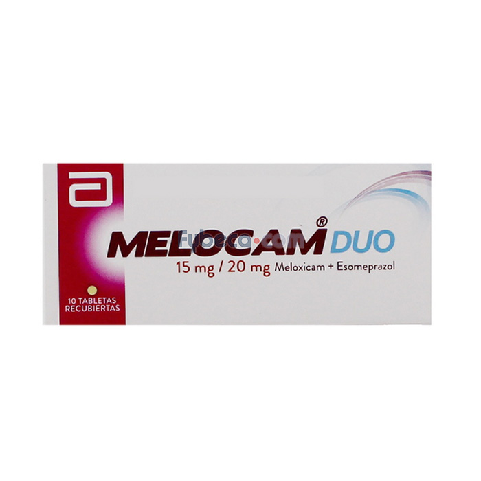 Melocam Duo Tabletas Recub. 15 Mg C/10 Suelta | Fybeca