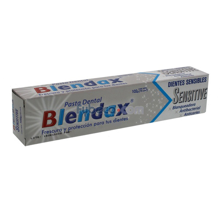 Pasta Dental Blendax Sensitive 75 Cc Tubo | Fybeca