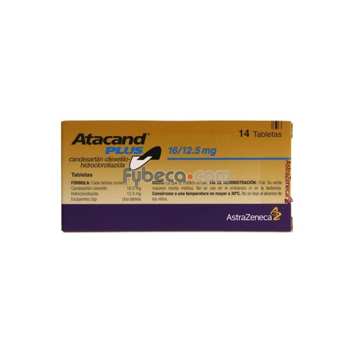 Atacand Plus Tabs 16/12.5 Mg C/14 Suelta | Fybeca