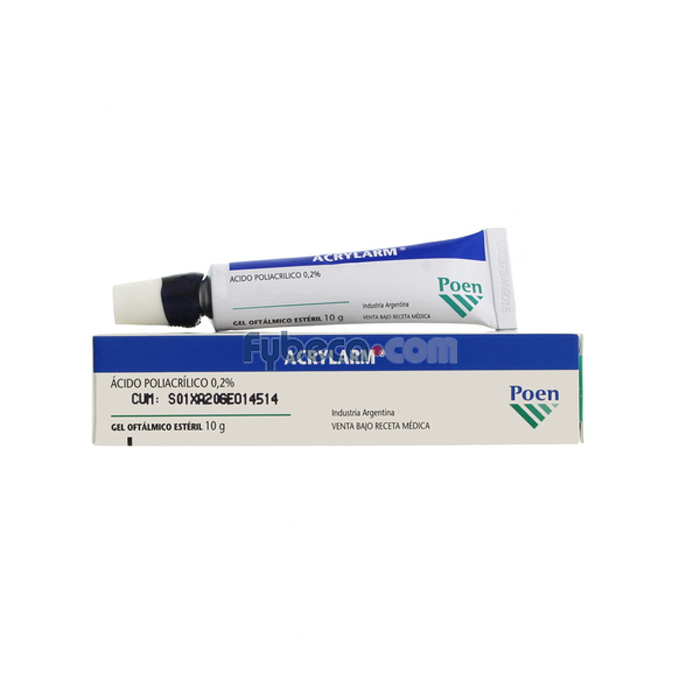 Acrylarm Gel Oft. T/10 Gr. | Fybeca