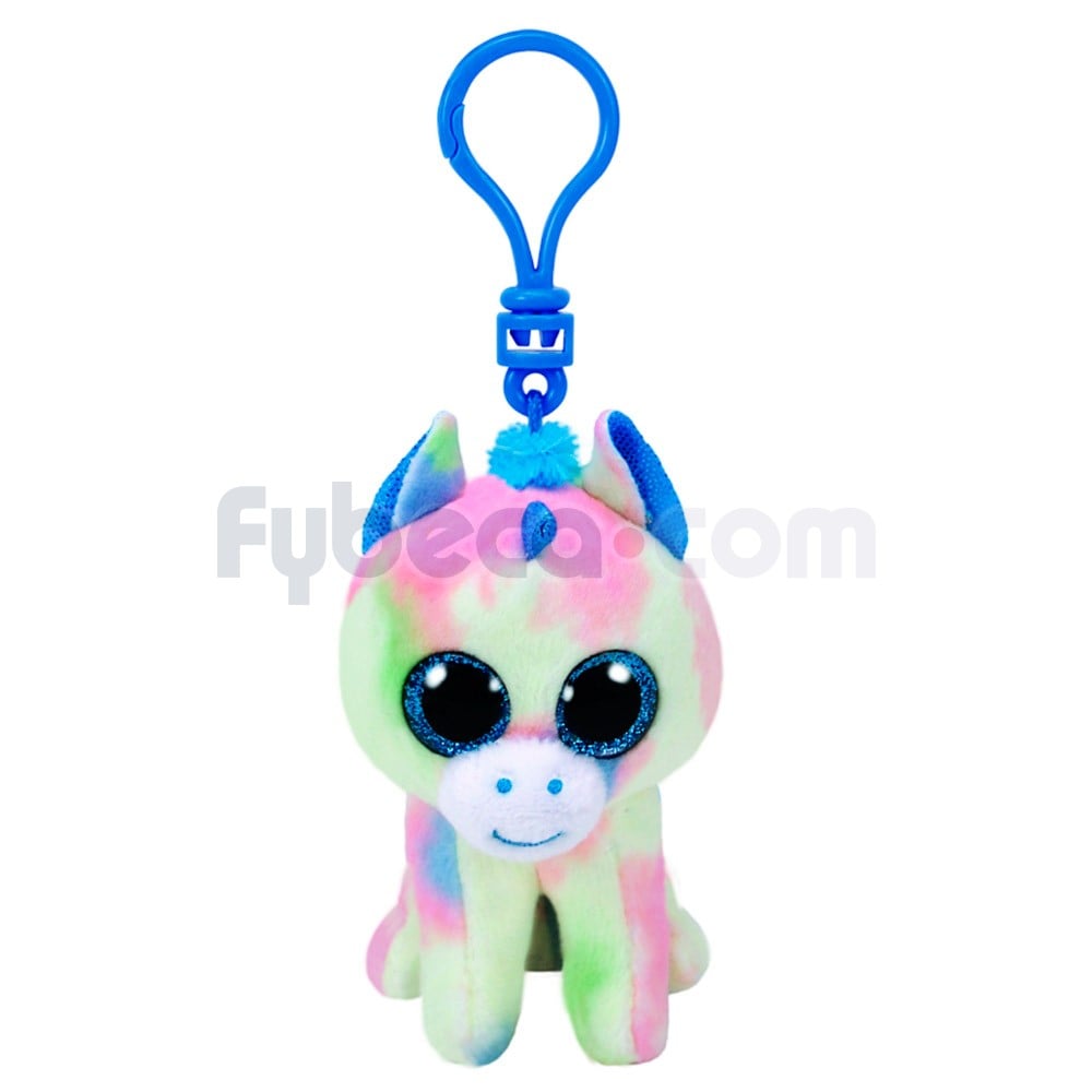 Ty Beanie Boos Blitz Unicornio Azul Clip | Fybeca