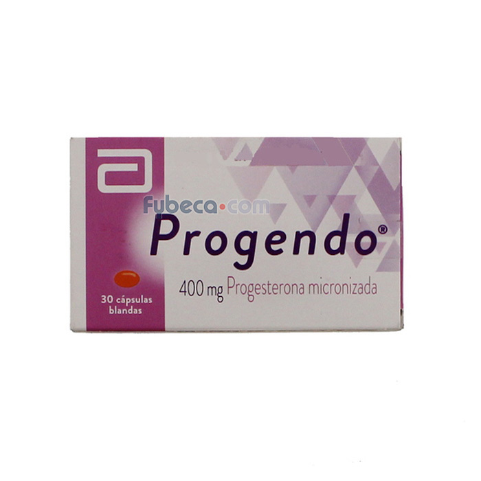 Progendo Capsulas 400 Mg C/30 Suelta | Fybeca