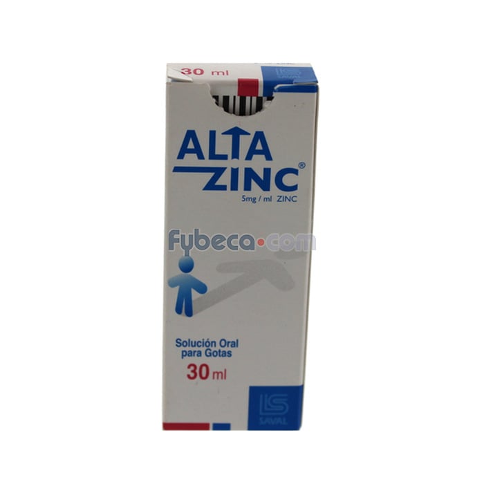 Altazinc Solucion Oral Gotas 5Mg Fsco/30Ml | Fybeca