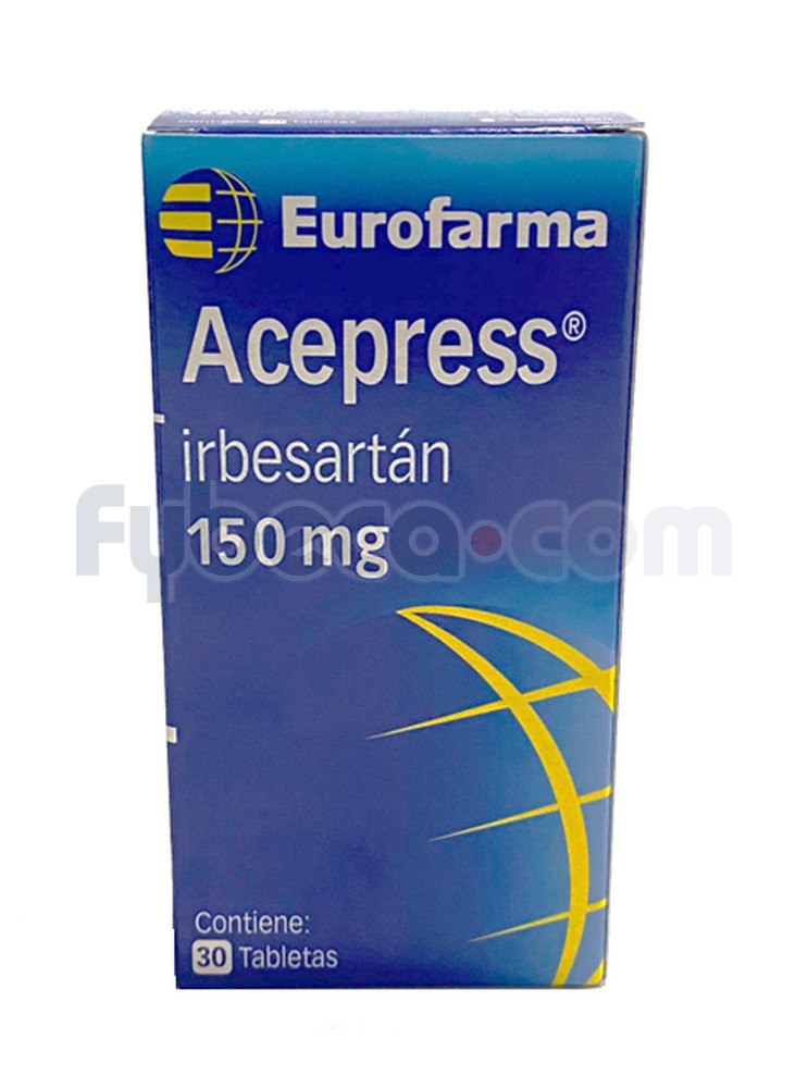 Acepress Tab. 150Mg C/30 | Fybeca
