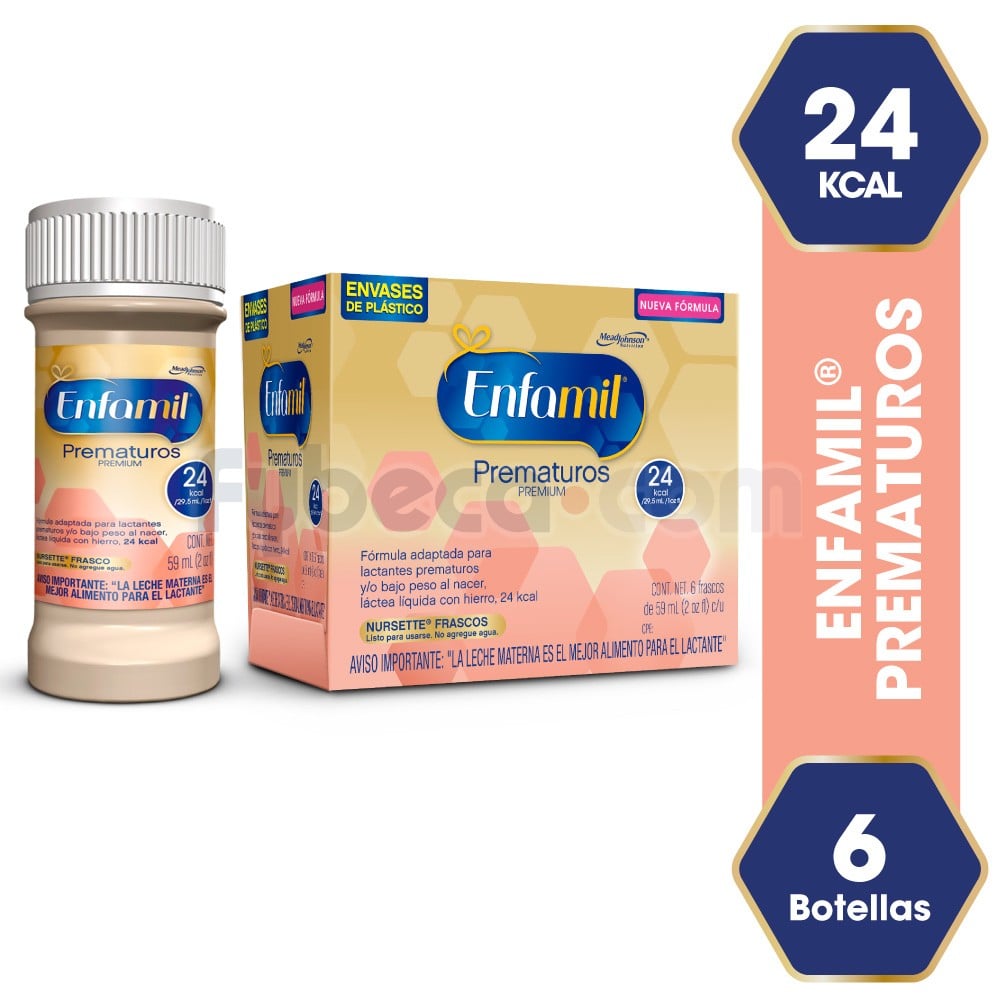 Fórmula Infantil Prematuros 24 Kcal 59 Ml Frasco Caja | Fybeca