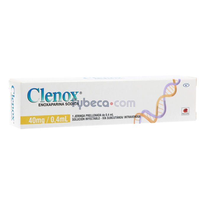 Clenox Sol Inyectable 40Mg C/1 | Fybeca