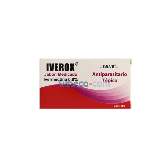 Iverox Jabon 80 Mg. | Fybeca