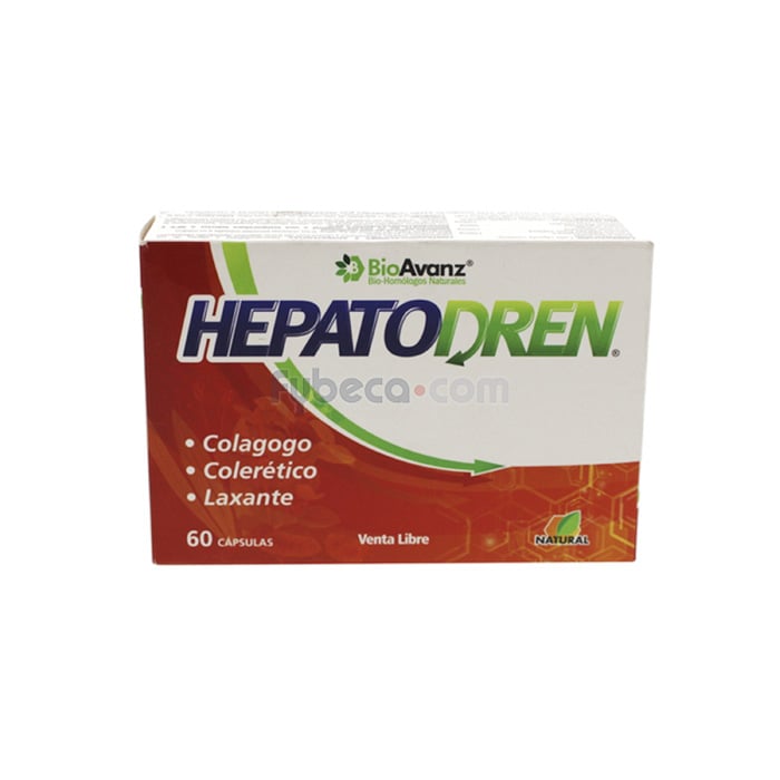 Hepatodren Caps C/60 Suelta | Fybeca