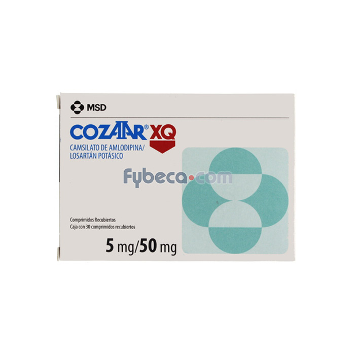 Cozaar Xq 5 / 50 Mg Unidad | Fybeca