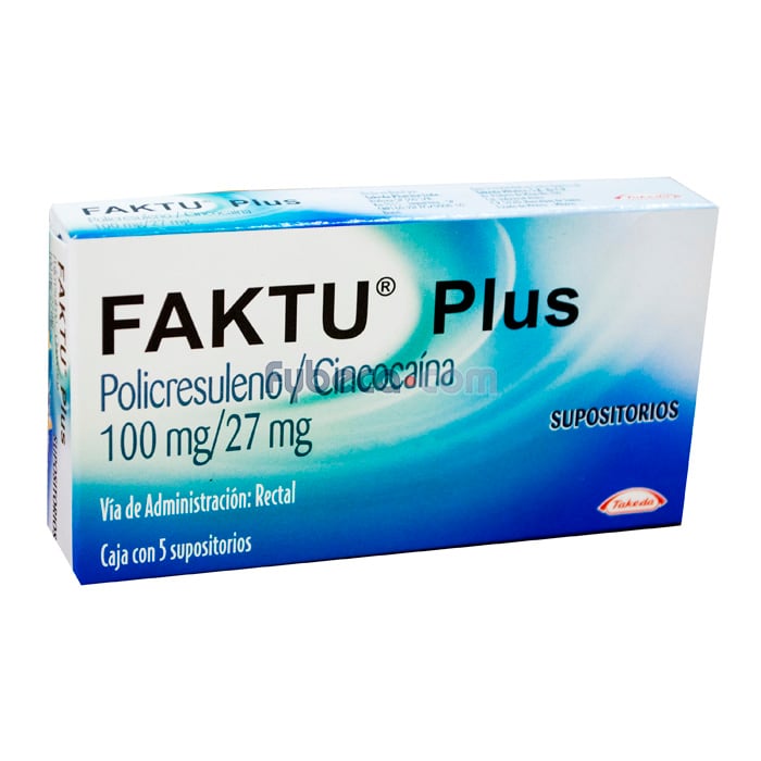 Faktu Plus 100 Mg / 27 Mg Unidad | Fybeca