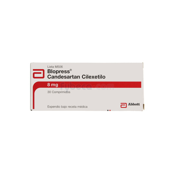 Blopress Comp. 8 Mg. C/30 Suelta | Fybeca