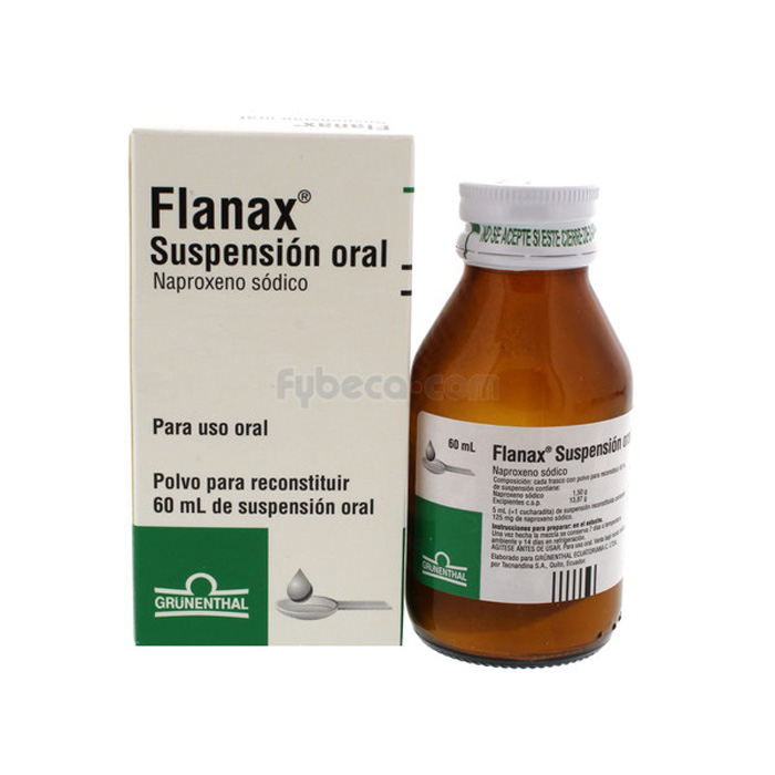 Flanax Susp. F/60 Ml. | Fybeca