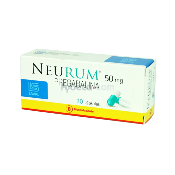 Neurum Capsulas 50Mg C/30 Suelta | Fybeca