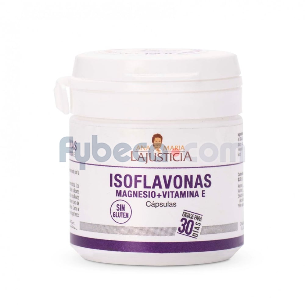 Isoflavonas Con Magnesio + Vitamina E 15.06 G Frasco | Fybeca