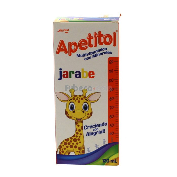 Jarabe Apetitol JBE 120ml - Fybeca