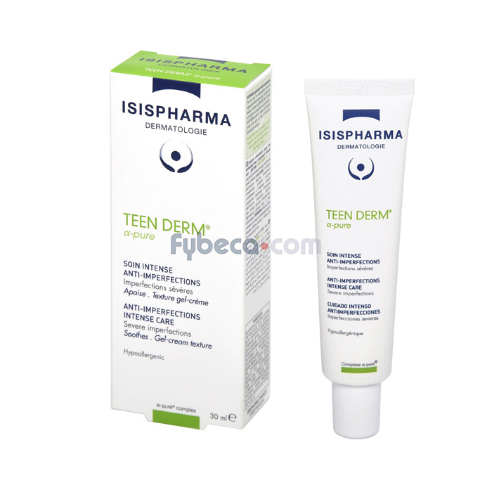 Crema Isispharma Teen Derm Alpha Pure 30 Ml Frasco | Fybeca