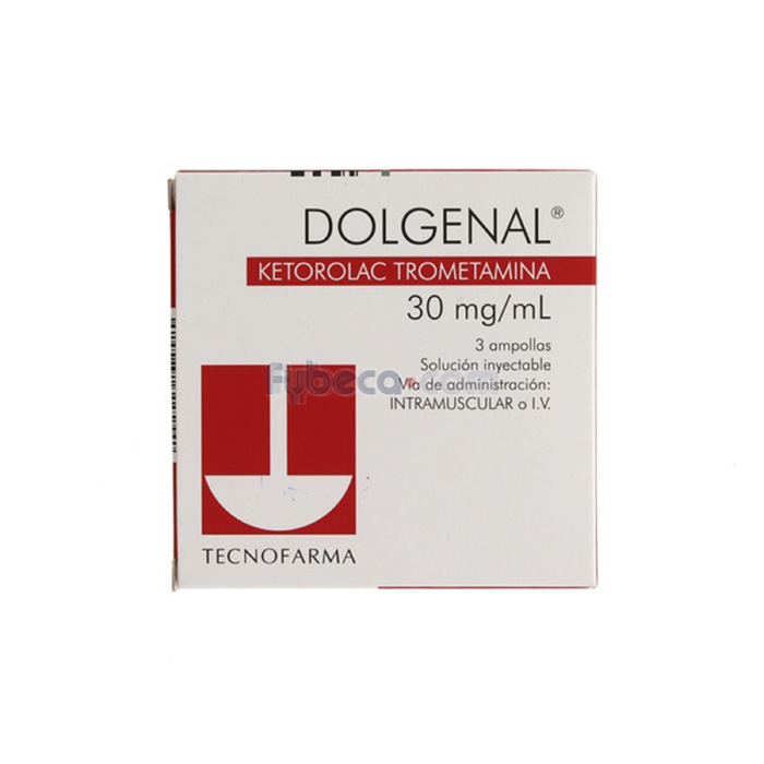 Dolgenal Amps. 30 Mg. C/3 Suelta | Fybeca