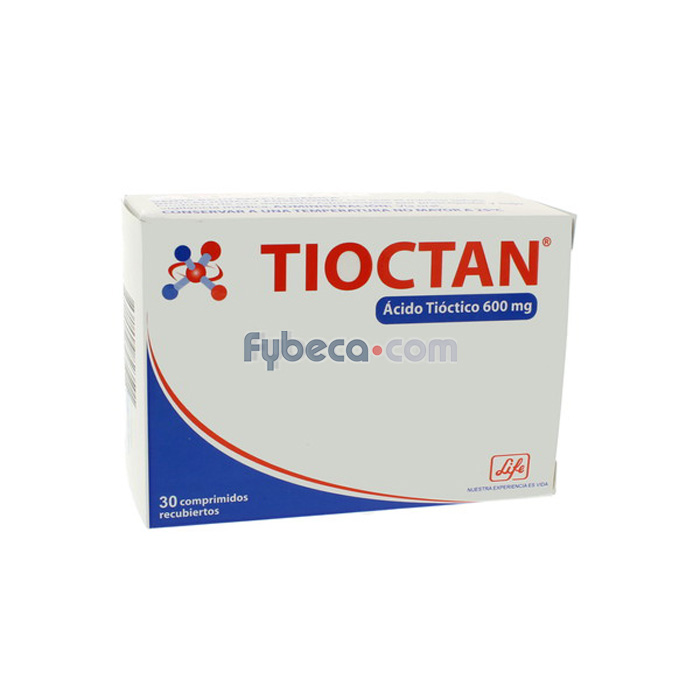Tioctan 600 Mg Unidad | Fybeca