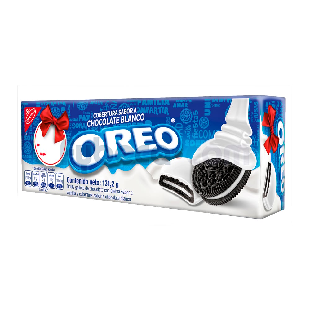 Galleta Oreo Nabisco White Fudge 131 G Caja | Fybeca