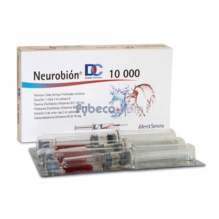 Neurobion Amp Dc 10000 C/3 Suelta | Fybeca