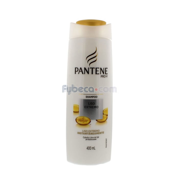 Shampoo Pantene Pro-V Liso Extremo 400 Ml Frasco | Fybeca