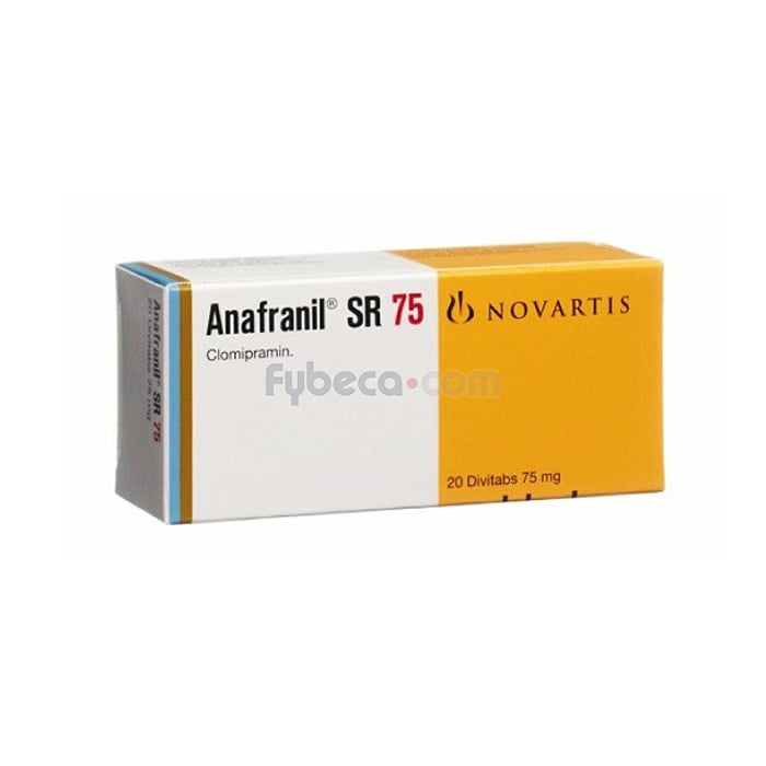 Anafranil Sr 75 Mg Blíster Unidad | Fybeca