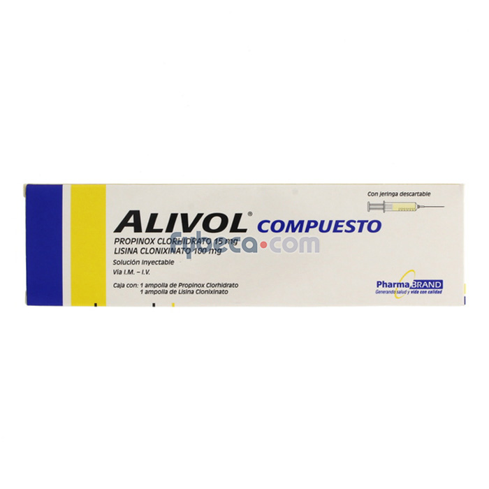 Alivol Amp. 100 Mg Im Iv | Fybeca