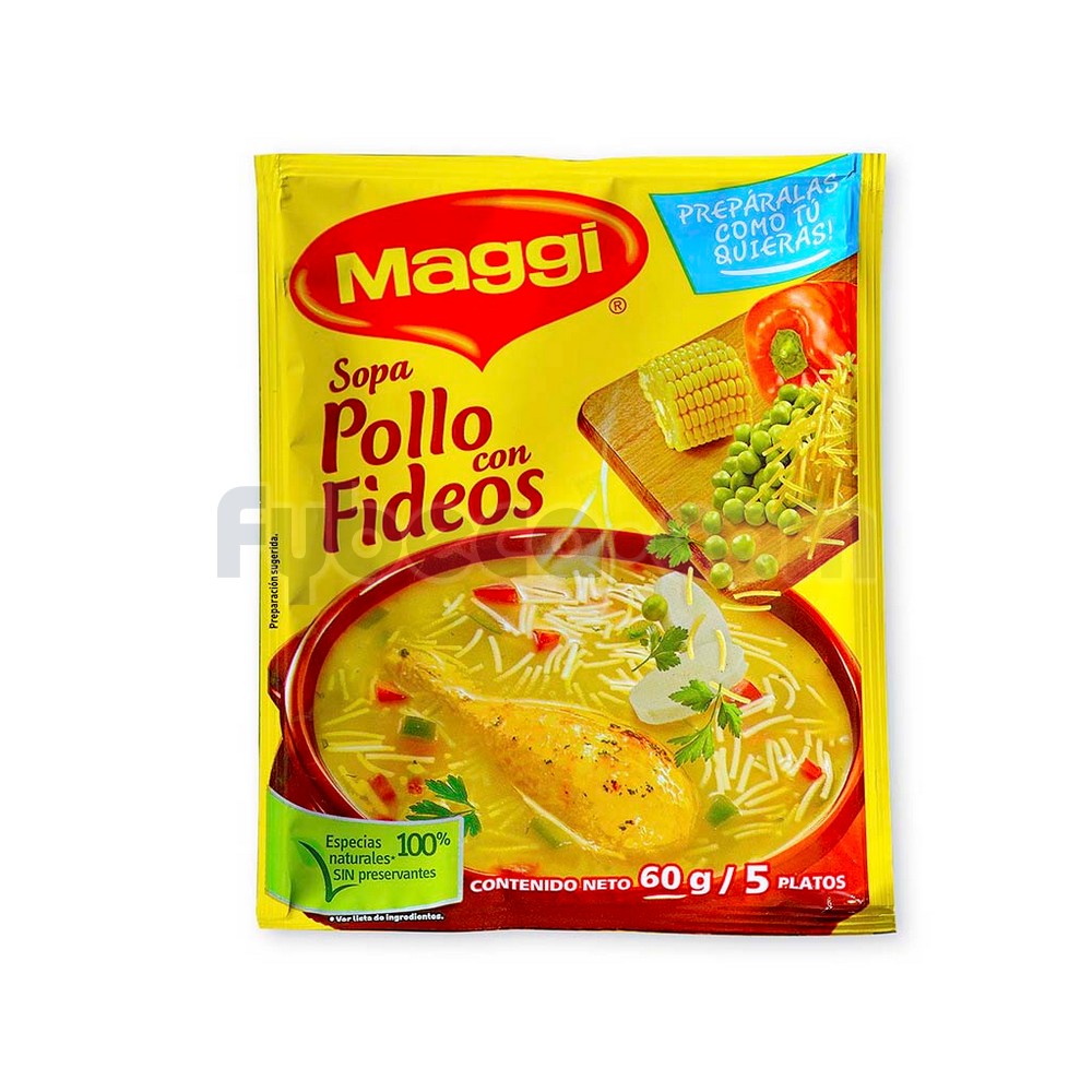 Sopa Instantanea Maggi Pollo Con Fideos 60Gr. | Fybeca
