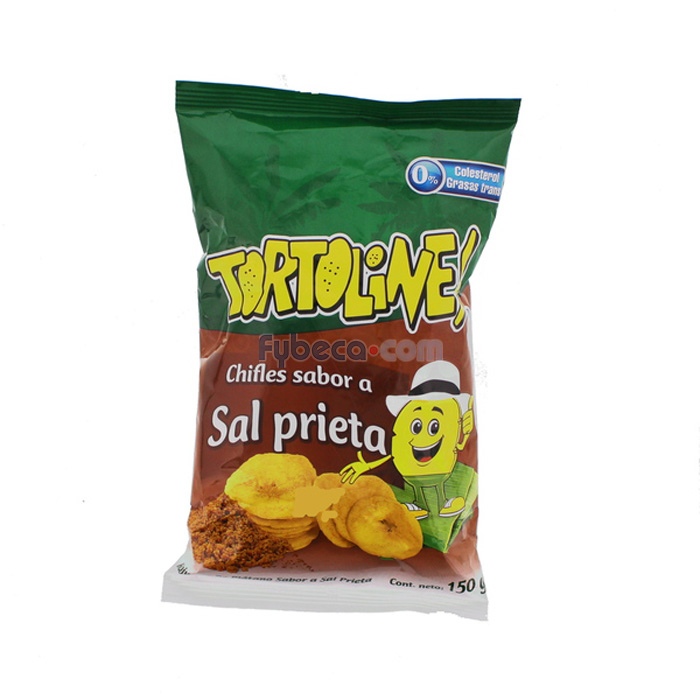 Snack De Patacones Tortolines Sal Prieta 150 G Unidad | Fybeca