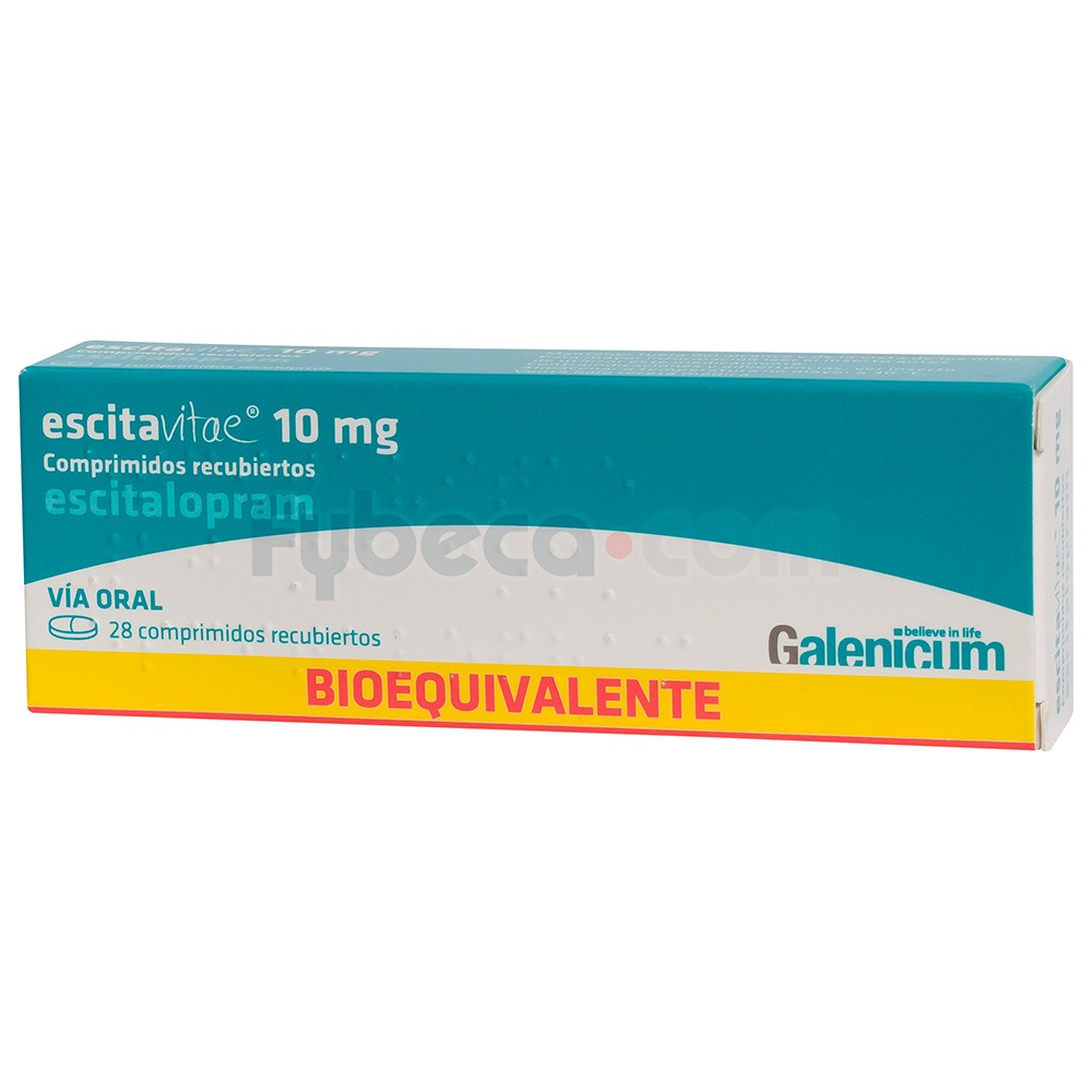 Escitavitae 10Mg Comp C/28 Suelta | Fybeca