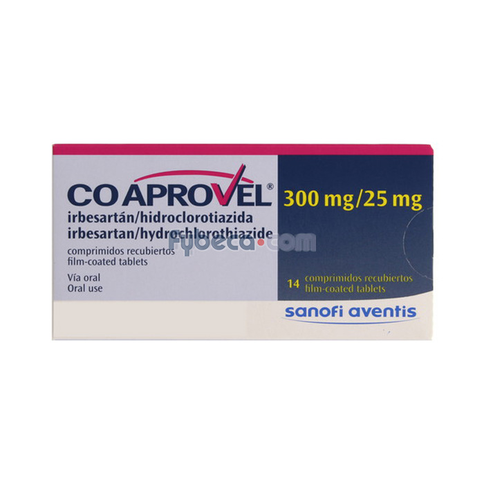 Co-Aprovel Comp. 300/25 Mg. C/14 Suelta | Fybeca