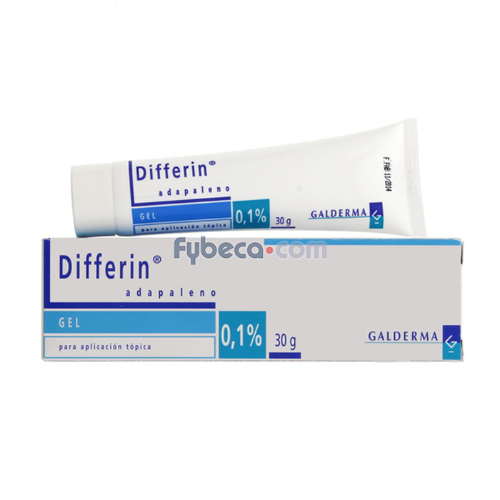 Differin Gel 0.1% T/30 Gr. | Fybeca