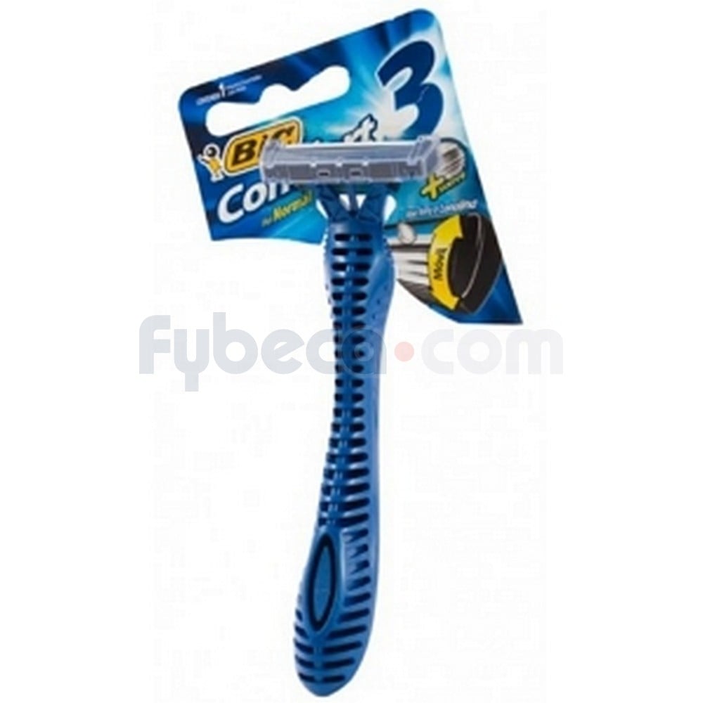 Afeitadora Desechable Bic Comfort 3 Unidad | Fybeca
