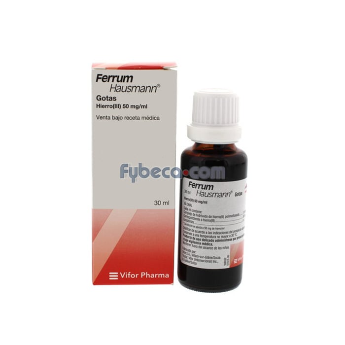 Ferrum Gotas 5% F/30 Ml. | Fybeca