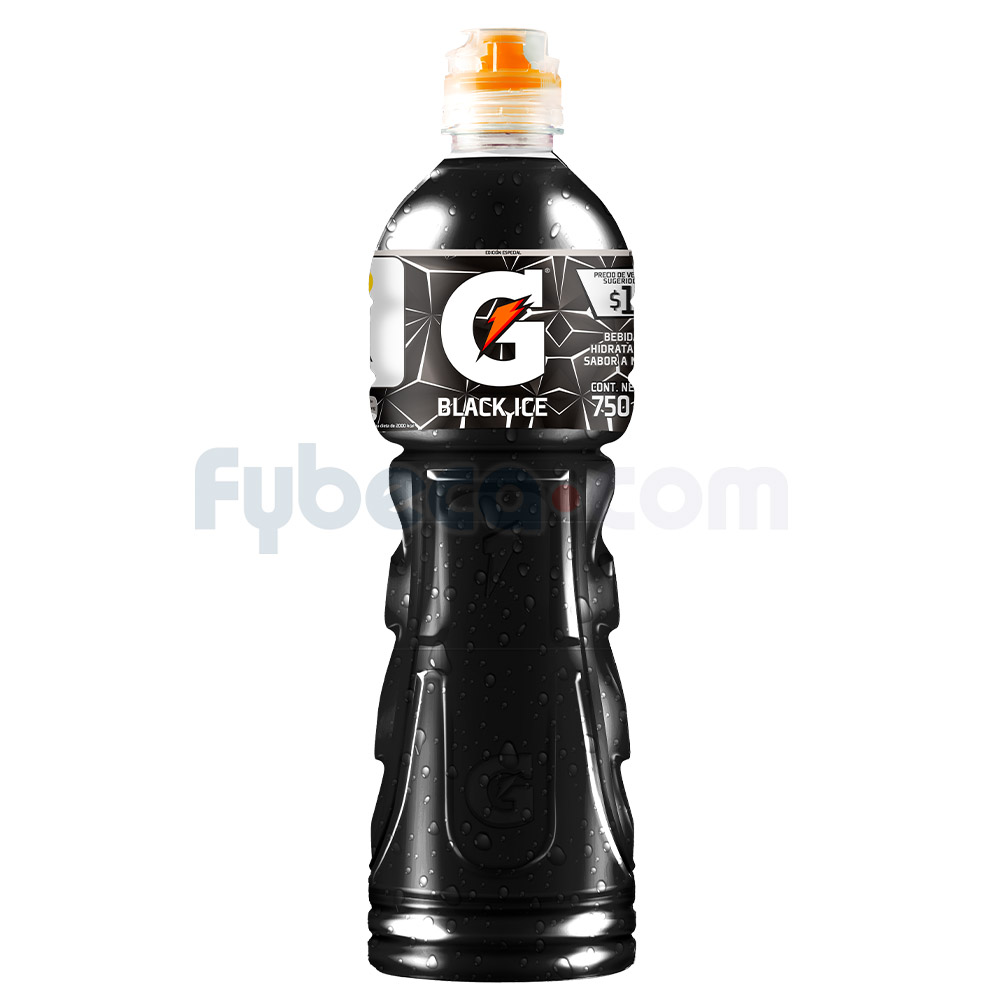 Hidratante Black Ice Gatorade Mora 750 Ml Botella | Fybeca